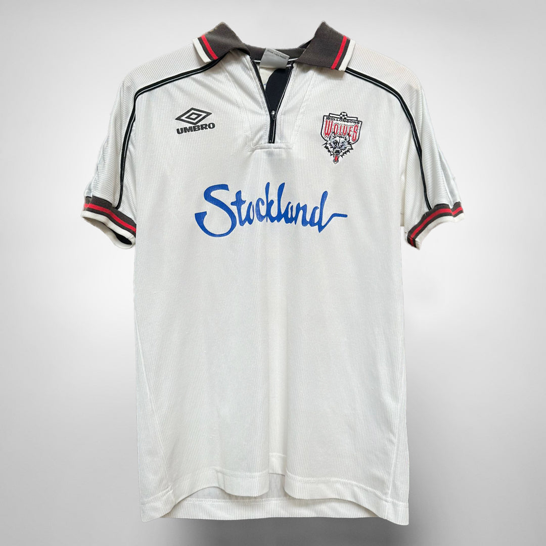 1999 2000 Wollongong Wolves Umbro Away Shirt 2 Classic Football Shirts Vintage Football Shirts Rare Soccer Shirts Worldwide Delivery 90 s Football Shirts Manchester United Arsenal Juventus Barcelona