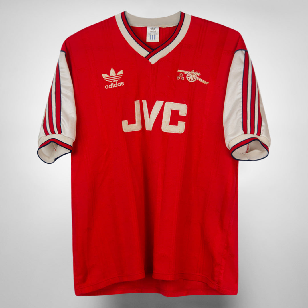 1986-1988 Arsenal Adidas Home Shirt | Classic Football Shirts | Vintage Football Shirts | Rare ...