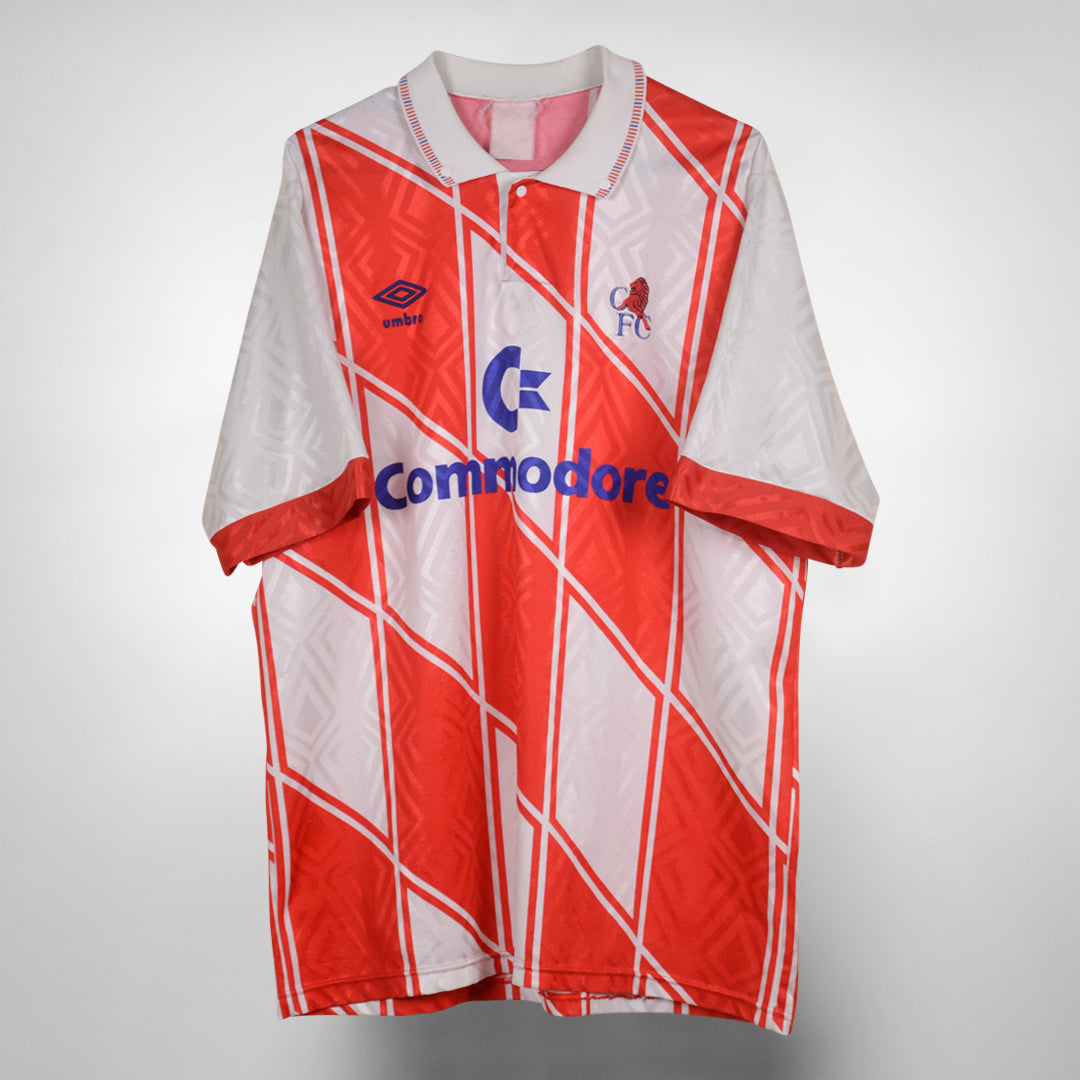 1990-1992 Chelsea Umbro Away Shirt | Classic Football Shirts | Vintage ...