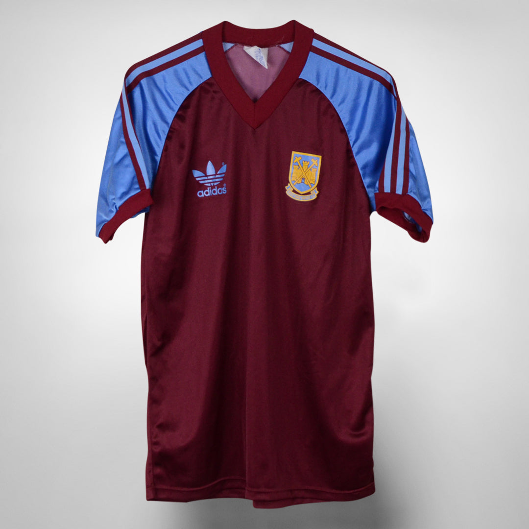 1980-1983 West Ham Adidas Home Shirt - Marketplace – PFC Vintage