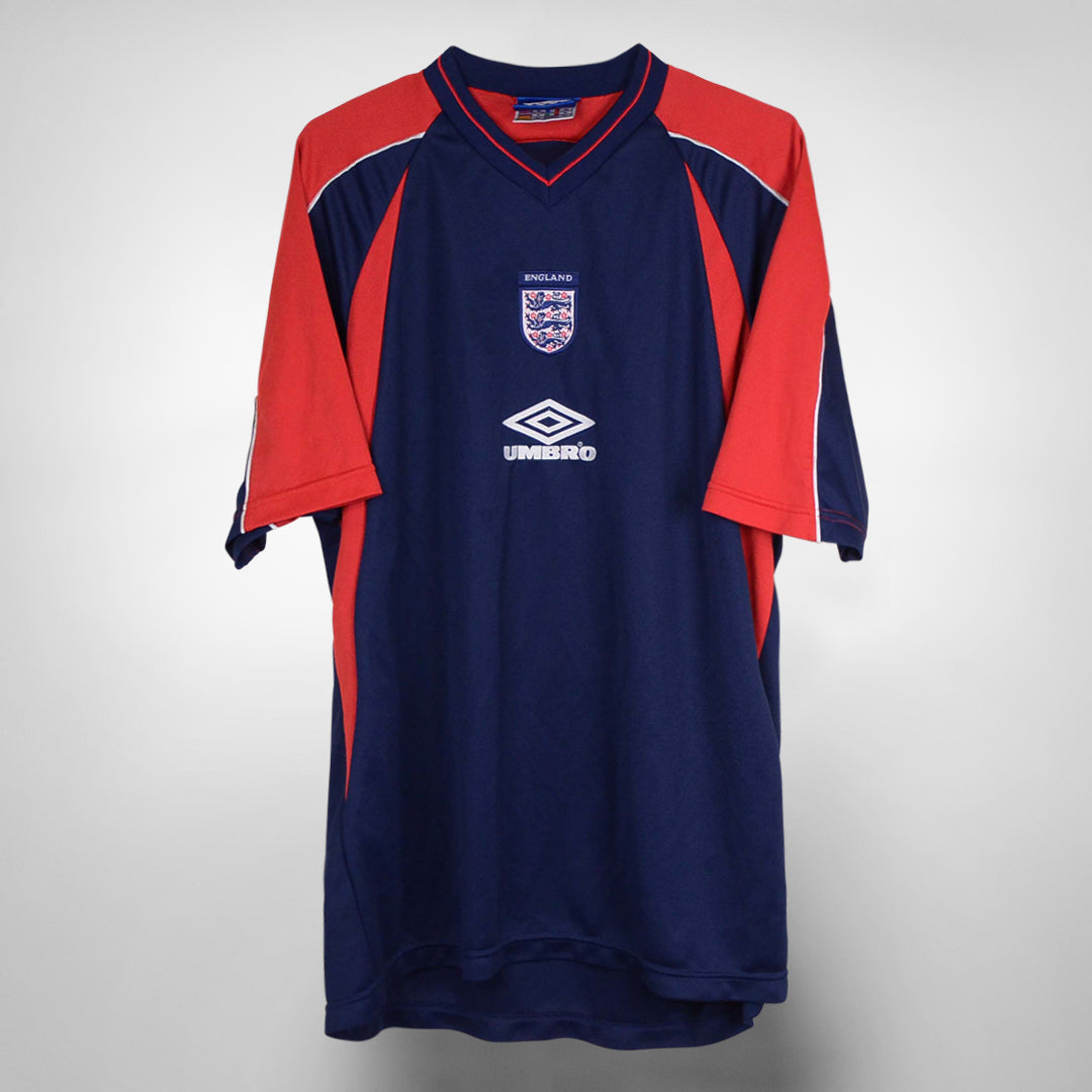 1999-2001 England Umbro Player Spec Training Shirt - Marketplace – PFC ...