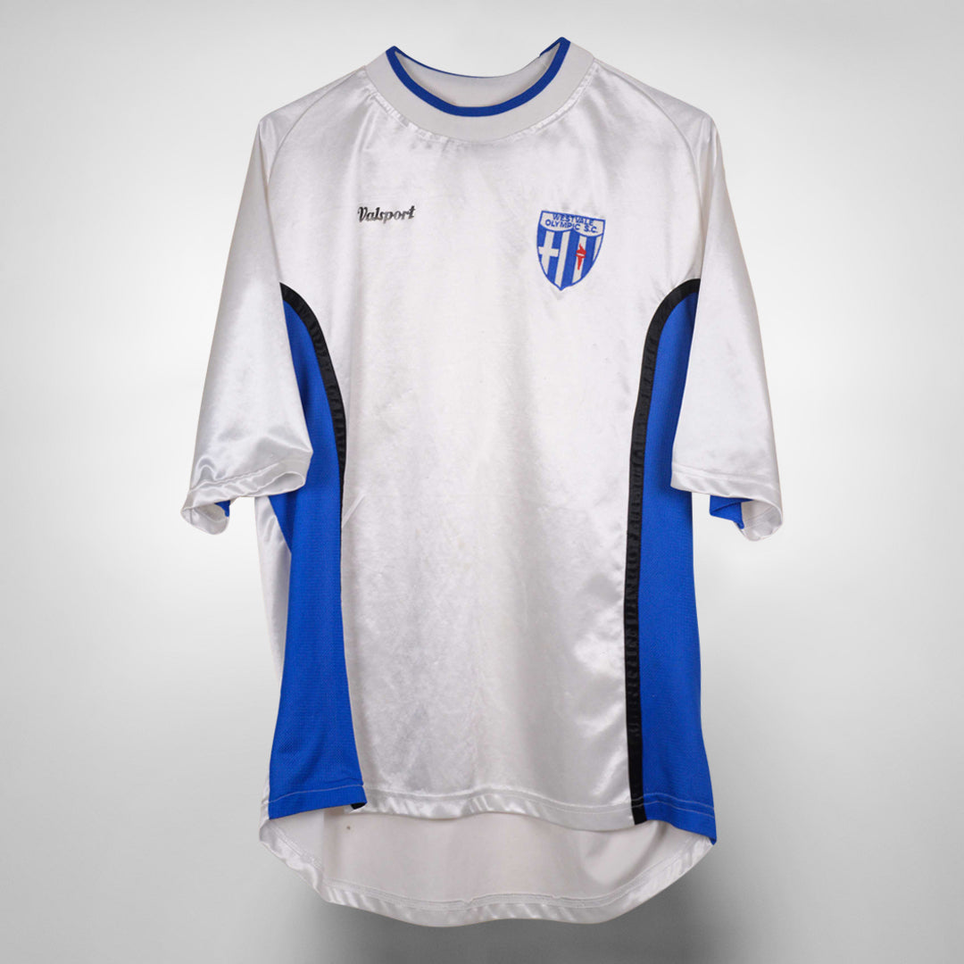 2000's Westvale Olympic Valsport Away Shirt | Classic Football Shirts ...