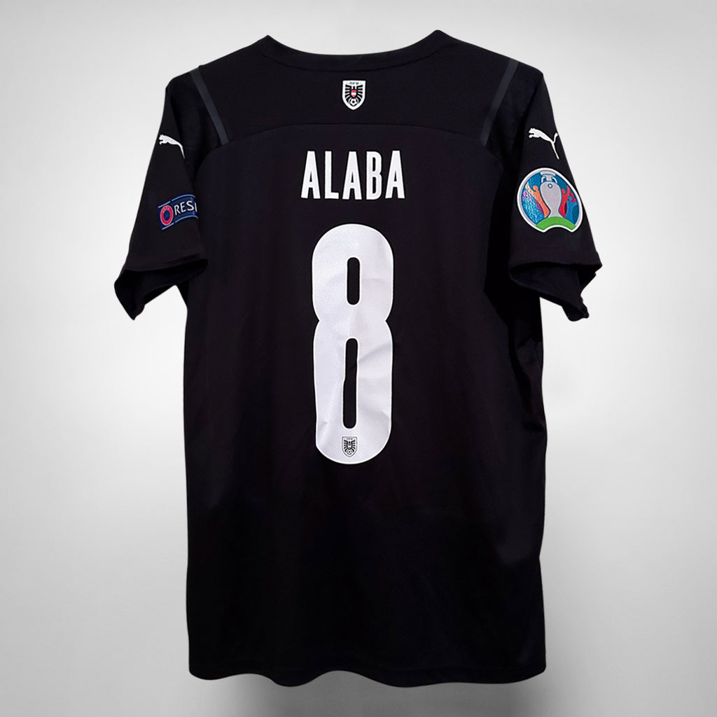2020-2021 Austria Puma Away Shirt #8 David Alaba | Classic Football ...