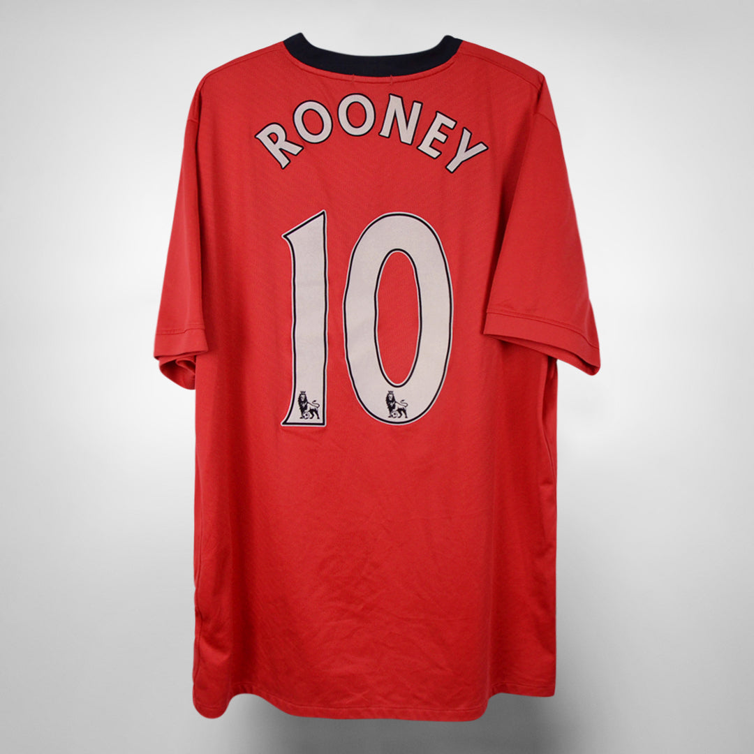 2009-2010 Manchester United Nike Home Shirt #10 Wayne Rooney - Marketp ...