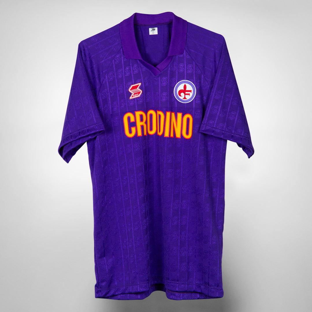 1988-1989 Fiorentina ABM Home Shirt Modern Reproduction - Marketplace ...