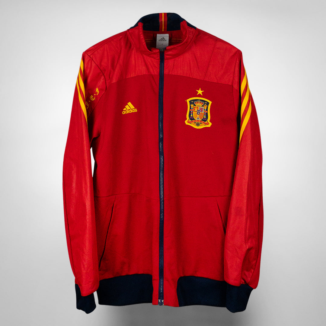 2007-2008 Spain Adidas Jacket | Classic Football Shirts | Vintage ...
