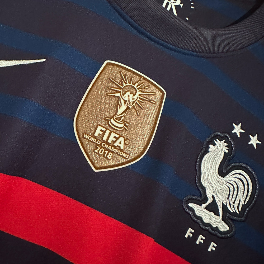 2020-2021 France Nike Home Shirt #10 Kylian Mbappe | Classic Football ...